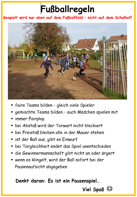 Fußballregeln
